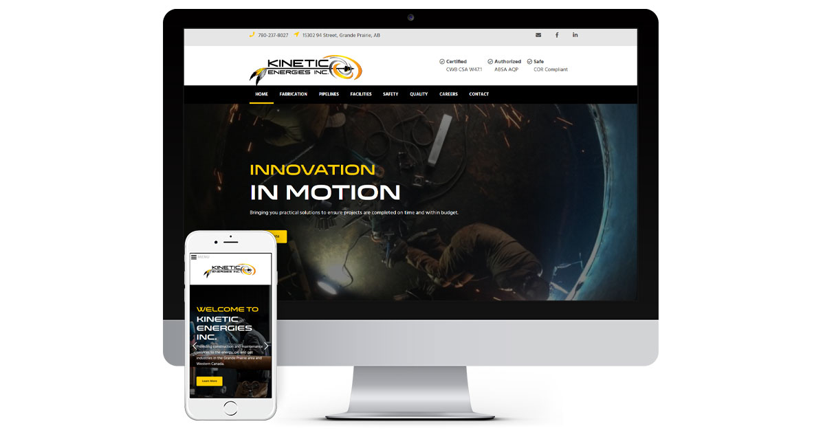 Kinetic Energies Inc. | Pipeline, Facility Construction | Grande ...